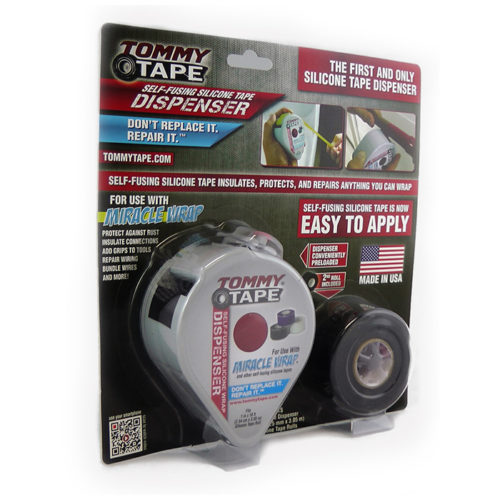 Tommy Tape Self-Fusing Silicone Dispenser w/ 2 Rolls - Tommy Tape Self ...