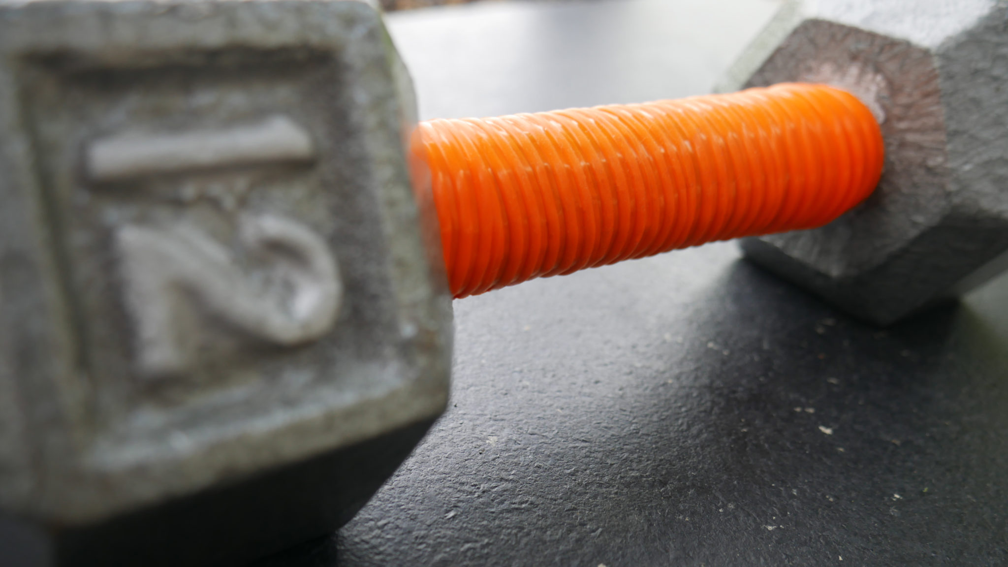 Dumbbell Grip for Weight Lifting - Tommy Tape Self-Fusing Silicone